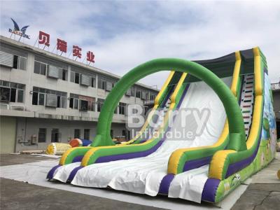 China 0.55mm PVC Commercial Inflatable Slide Double Stitching For Fun Party for sale