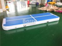 China Customized Size 3x1x0.2m Inflatable Air Track Gym Mat For Gymnastics for sale