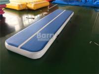 China Smooth Rubber 4m Inflatable Air Tumble Track With Drop Stitches for sale
