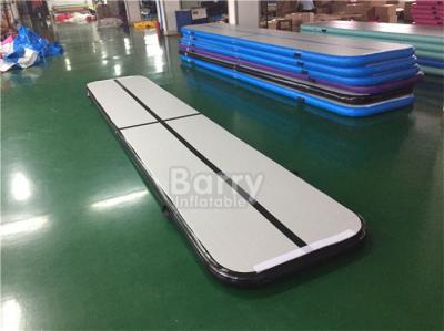 China Bouncing Mattress Sport Outdoor Inflatable Mini Air Tumble Track DWF + 1.2mm Plato Material for sale