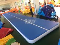 China Customs Size Inflatable Air Track Gymnastics Mat For Tumbling Durable for sale