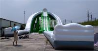 China Summer Kids Games Adult Size Inflatable Water Slide With Blower 3 Years Warranty for sale