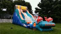 China Colorful Commercial Inflatable Slide , Big Kahuna Inflatable Water Slide For Party for sale