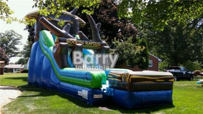 China Giantic 22' Rockin' Rapids Inflatable Water Slide For Backyard / Outdoor for sale