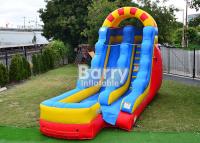 China Commercial PVC Outdoor Water Park Slide Inflatable With Customized Logo for sale