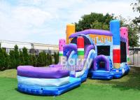 China Ice Pops Mega Front Loader Inflatable Combo Bouncer For Kids for sale