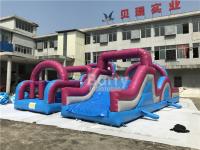 China 0.5mm PVC Material Customized Giant Inflatable Obstacle Course Combo for sale