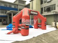 China Custom Inflatable Advertising Products Giant Welcome Start Finish Line Inflatable Entrance Arch for sale
