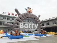 China Cartoon Giant Advertising Inflatable Entrance Arch For Promotion Event , Park for sale