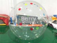 China Custom 2M Diameter TPU PVC Inflatable Water Walking Ball / Blow UP Pool Toys for sale