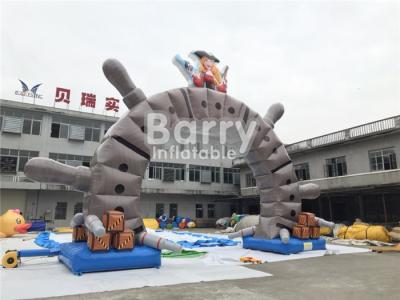 China Outdoor Commercial Advertising Inflatable Arch With OEM Logo Printing for sale