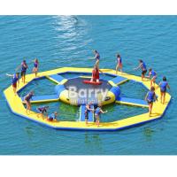 China Bouncer Water Park Inflatable Water Toys / Inflatable Trampoline for sale