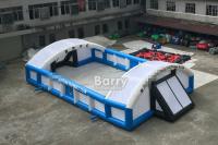 China Outdoor Inflatable Sports Games PVC Inflatable Football Field Court for sale