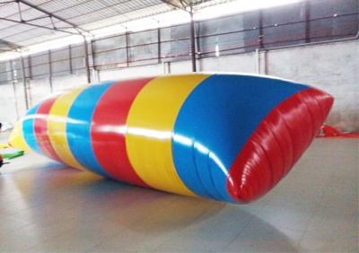 China Lake Inflatable Water Blob Pvc Tarpaulin Inflatable Water Catapult Blob for sale