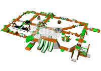 China Big Sport Inflatable Water Park Adults Inflatable Aqua Park Games for sale