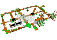 China Giant Safety Ultimate Inflatable Floating Water Park For Entertainment for sale