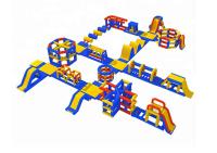China 0.9mm Plato PVC Tarpaulin Giant Inflatable Water Park Games ,  Sport Park 35 Parts for sale