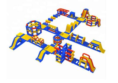 China 0.9mm Plato PVC Tarpaulin Giant Inflatable Water Park Games ,  Sport Park 35 Parts for sale
