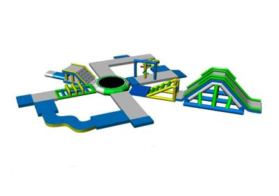 China Customized Big Inflatable Water Park ,  Large Aque Park , Sport 95 Part For Adult for sale