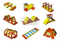 China Giant Open Water Inflatable Water Park , Best Fun Beach Water Parks With Logo Printing for sale