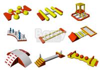 China Double - Triple Stitch Inflatable Water Park , Inflatable Sport Park / Aqua Park for sale