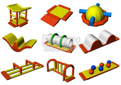 China Exciting Game Adult Aqua Adventure Inflatable Floating Water Park with Air Pump for sale
