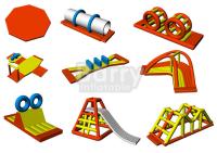 China Wake Island Inflatable Water Park Adventure Inflatable Playground PVC Tarpaulin for sale