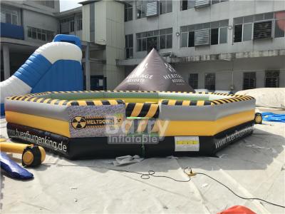 China 7m Eliminator Inflatable Sweeper Wipeout Obstacle For Meltdown Game for sale