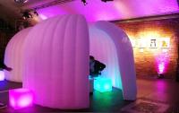 China Trade Show Inflatable Curved Wall Inflatable Meeting Room Indoor / Outdoor for sale