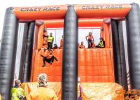 China Funny Adventurous Inflatable Drop Tower Jumping Games for Kids for sale