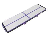 China Purple 3m 4m 5m 6m 8m 10m 12m 15m Inflatable Air Track Gym Equipment Home Fitness Gymnastics Floor Tumbling Mat for sale