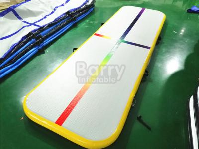 China Fitting Sports Backyard Kids Gift Inflatable Gym Mat , Air Track Pro For Body Building for sale