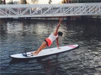 China Water Yoga 6”Carbon Fiber Inflatable Paddle Board for sale