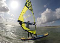 China Rigid Stand Up Paddle Board Foldable Inflatable Windsurfing Board for sale