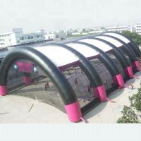 China Fire Retarded Trade Show Inflatable Tent With Tunnels for sale