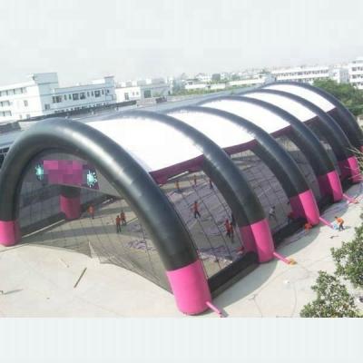 China Fire Retarded Trade Show Inflatable Tent With Tunnels for sale