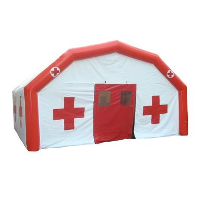 China 10m White Airtight Inflatable Rescue Tent UV Protection for sale