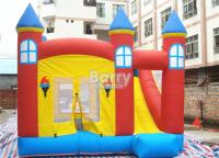 China 0.55mm PVC Tarpaulin Inflatable Bouncer Slide Fire Resistant for sale