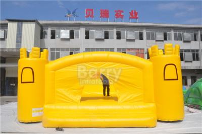 China OEM Commercial Inflatable Bouncer Yellow Bounce Jump House for sale