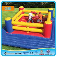 China Tarpaulin Blow Up Boxing Ring Wrestling Arena Jump House Inflatable Battle Zone for sale