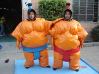 China Tarpaulin Inflatable Sumo Wrestling Suits Interactive Sport Games for sale