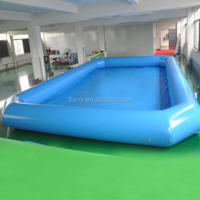 China Airtight Blow Up Water Pool For Paddle Boat High Temperature Heat Sealing for sale