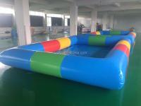 China Colourful Adult 0.9mm PVC Inflatable Swimming Pool For Outdoor for sale