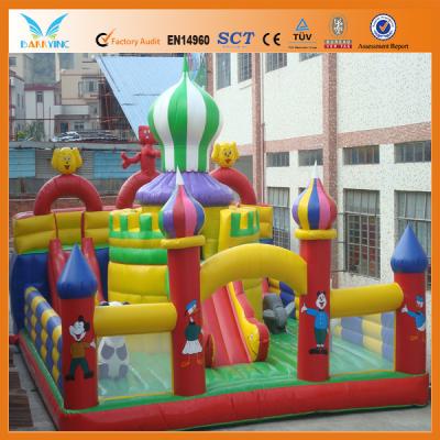 China Anti UV Inflatable Amusement Park Cartoon Playground Combo Game for sale