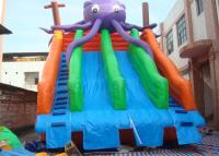China Amusing Commercial Inflatable Slide , Inflatable Pool Slide For Water Park for sale