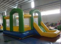 China Inflatable Jumping House Combo , Inflatable Bouncy Castle With Water Slide for sale