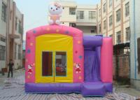 China Fire Resistant Inflatable Combo 4 In 1 Combo Bounce House With Slide for sale