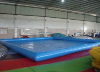 China Customized Big Inflatable Garden Swimming Pools With CE / UL Blower for sale