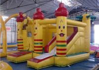 China Durable PVC Inflatable Combo , Party Castle Bounce House With Slide for sale