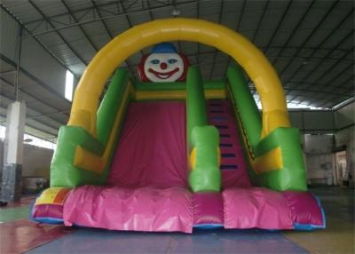 China Fire Resistant Double Lane Commercial 18 Foot Inflatable Slide For Garden for sale